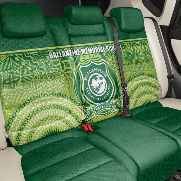 Ballantine Memorial School Back Car Seat Cover With Fijian Tapa Pattern ...