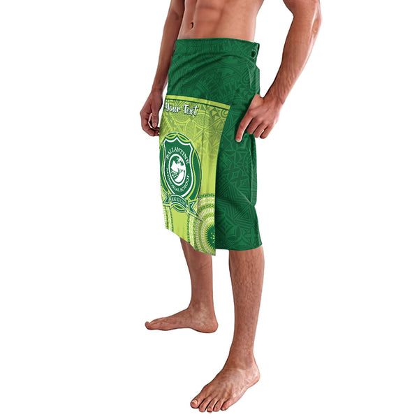 Personalised Ballantine Memorial School Lavalava With Fijian Tapa ...