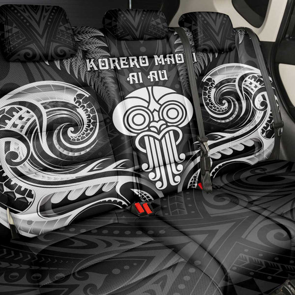 New Zealand Te Reo Maori Back Car Seat Cover Korero Maori Ai Au LT05