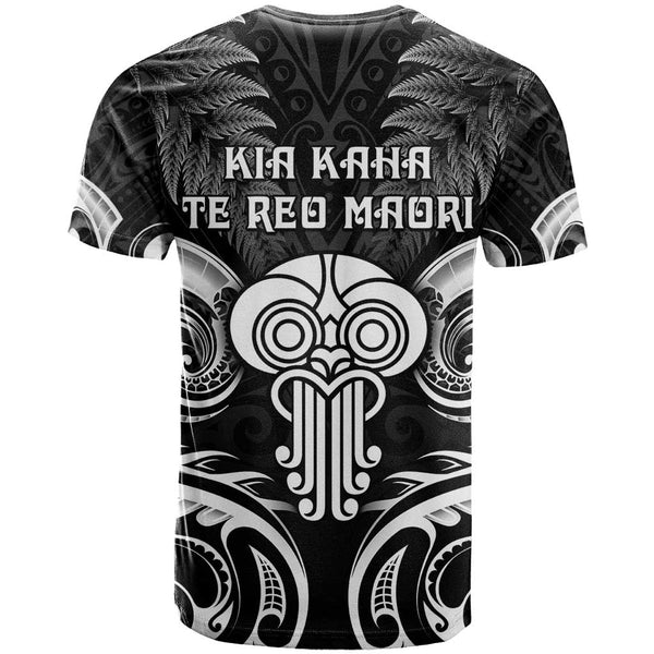 New Zealand Te Reo Maori T Shirt Korero Maori Ai Au LT05