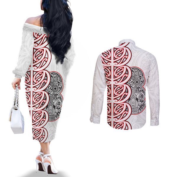 Aotearoa New Zealand Couples Matching Off The Shoulder Long Sleeve ...