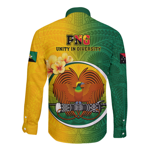 Papua New Guinea Enga Province Long Sleeve Button Shirt Mix Coat Of ...