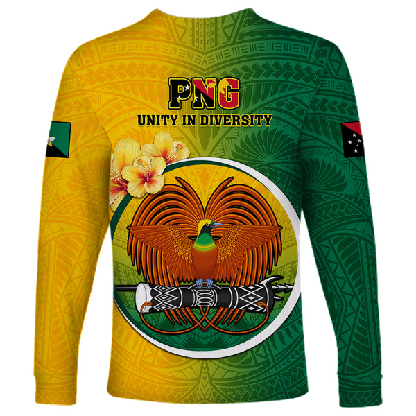 Papua New Guinea Enga Province Long Sleeve Shirt Mix Coat Of Arms ...