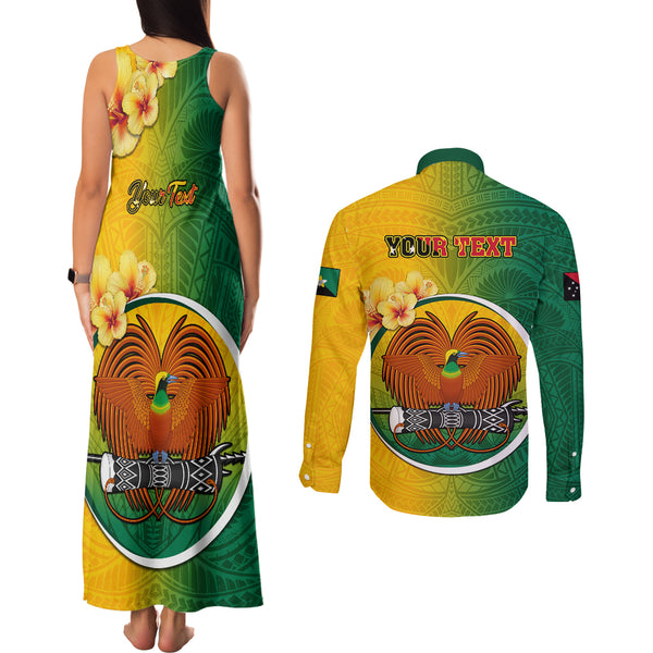 Personalized Papua New Guinea Enga Province Couples Matching Tank Maxi ...