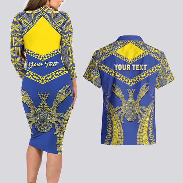 Personalised Niue The Rock Of Polynesia Couples Matching Long Sleeve ...