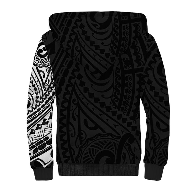 Polynesian German Shepherd Dog Sherpa Hoodie Dog In My Heart LT6