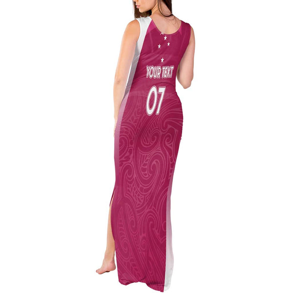 Personalised New Zealand Rugby Tank Maxi Dress Aotearoa Champions ...