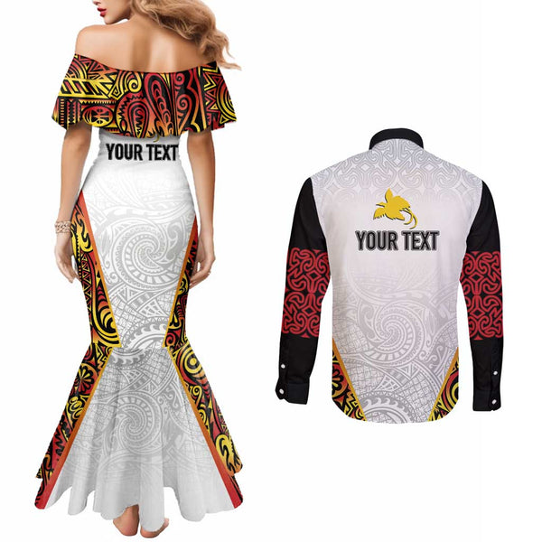 Personalized Papua New Guinea Couples Matching Mermaid Dress and Long ...