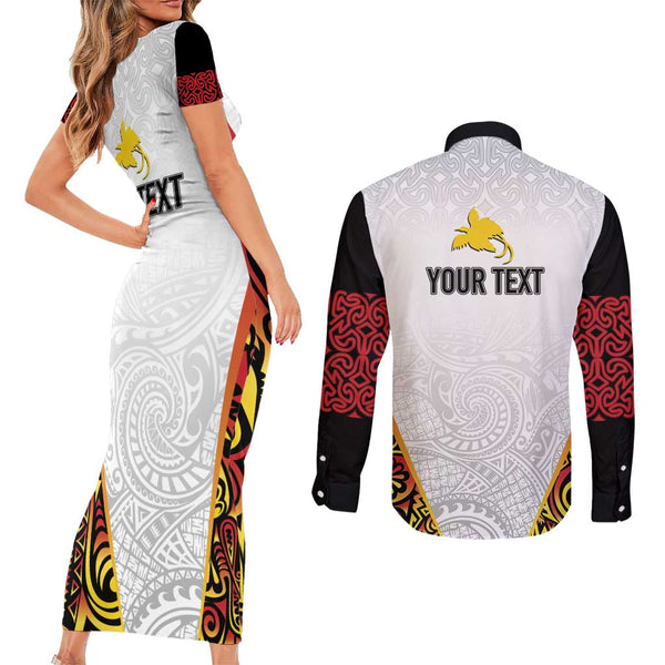 Personalized Papua New Guinea Couples Matching Short Sleeve Bodycon ...