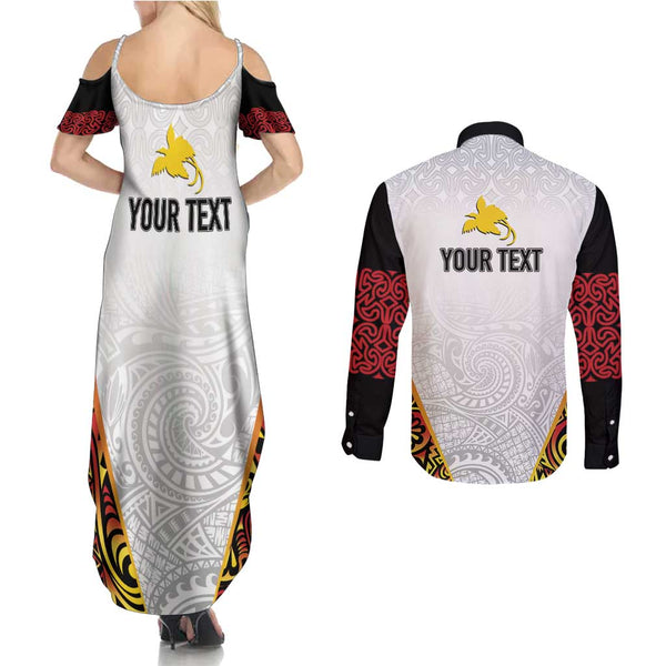 Personalized Papua New Guinea Couples Matching Summer Maxi Dress and ...