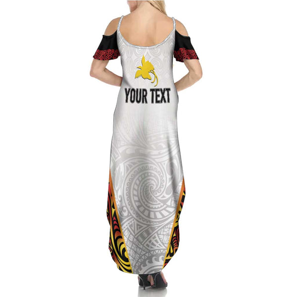 Personalized Papua New Guinea Summer Maxi Dress Hapi De bilong ...