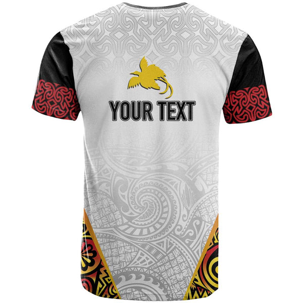 Personalized Papua New Guinea T Shirt Hapi De bilong Indipendens PNG LT7