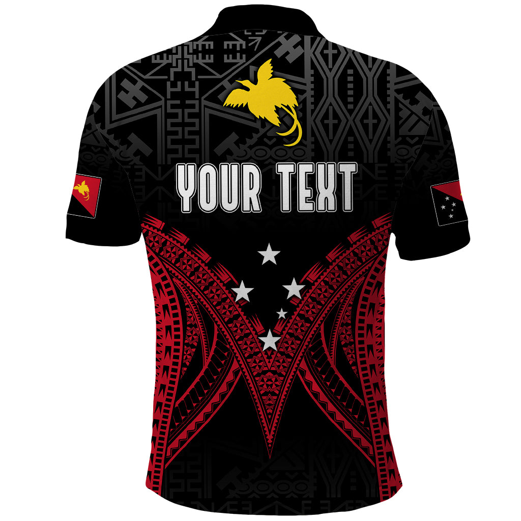 Personalised PNG Polo Shirt Papua Motuan Mirror Style LT7