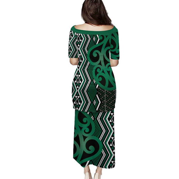 Maori Taniko Patterns Puletasi Pounamu Patiki Motifs Mix Whakairo Ngaru LT7