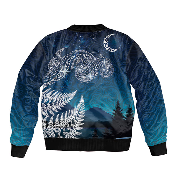 New Zealand Matariki Bomber Jacket Starry Night Style LT7