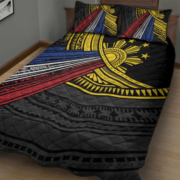 Philippines Sun Quilt Bed Set Pasifika Tribal Style LT7