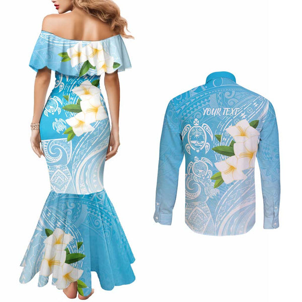 Personalized Guam Chamorro Couples Matching Mermaid Dress and Long ...