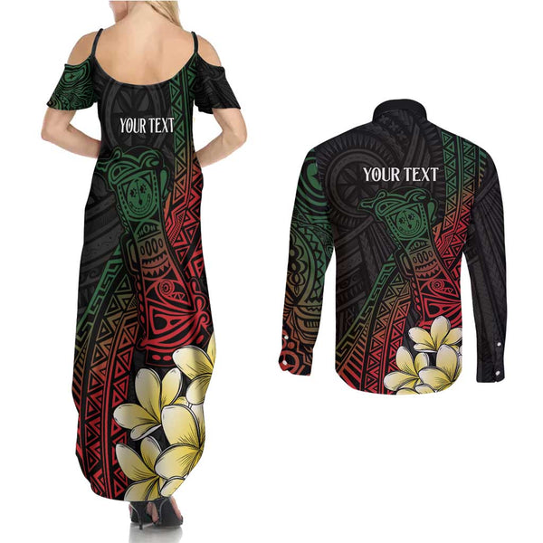 Personalized Papua New Guinea Couples Matching Summer Maxi Dress and ...