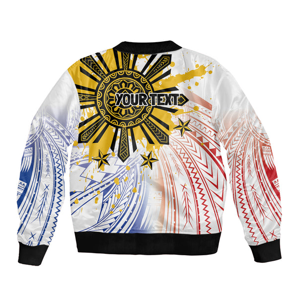 Philippines Independence Day Sleeve Zip Bomber Jacket Eagle Mix ...