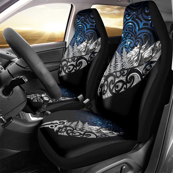 Maori Matariki Car Seat Cover Landscape Styled Fern - Galaxy LT7