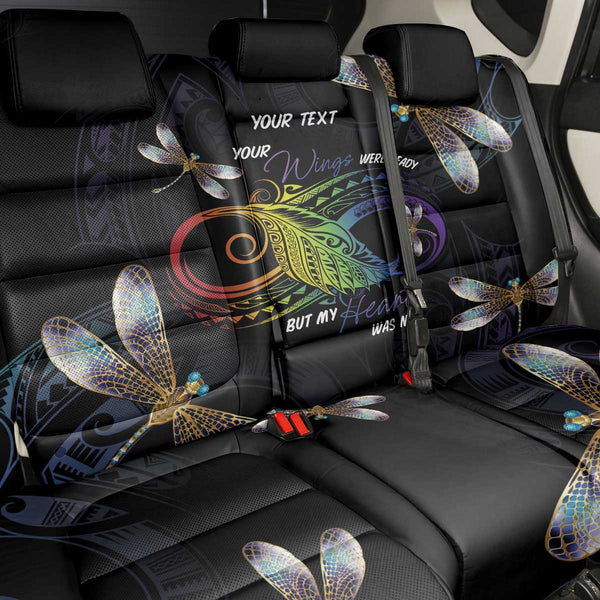 Personalised Polynesian Memorial Back Car Seat Cover Your Wings Were ...