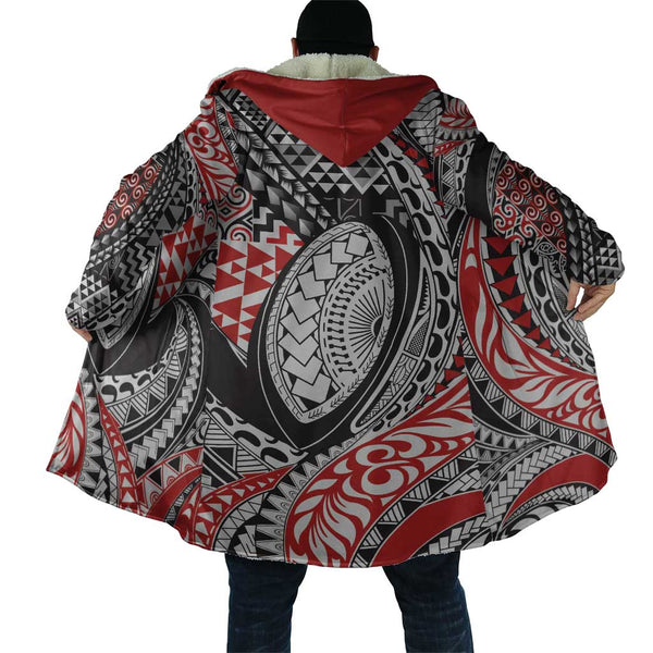 Aotearoa Maori Rugby Tribal Tattoo Cloak Kowhaiwhai Taniko Patchwork ...