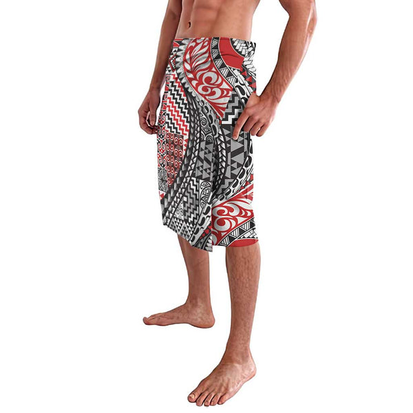 Aotearoa Maori Tribal Tattoo Lavalava Kowhaiwhai Taniko Patchwork ...