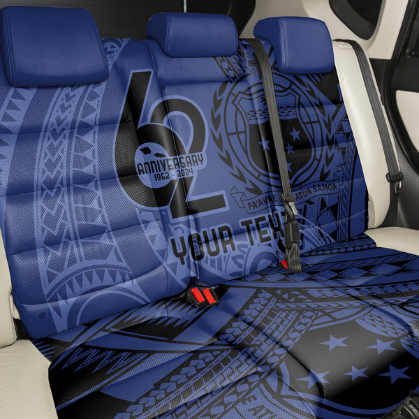 Custom Samoa 62nd Manuia le Aso Tuto'atasi Back Car Seat Cover Samoan ...