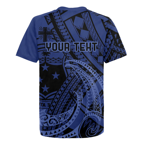 Custom Samoa 62nd Manuia le Aso Tuto'atasi Rugby Jersey Samoan Tatau ...