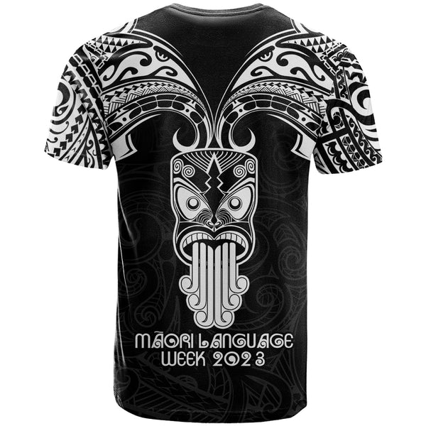 New Zealand Te Reo Maori T Shirt Kia Kaha Maori Language Week Black ...