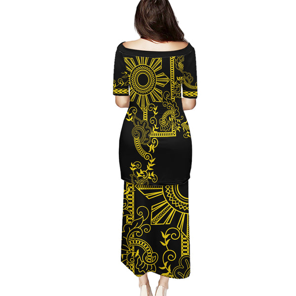 Filipino Sun Tribal Tattoo Puletasi Philippines Inspired Barong Simple ...