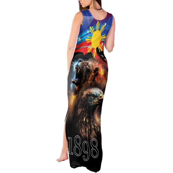 Philippines Lion and Eagle 1898 Tank Maxi Dress Pilipinas Maligayang ...