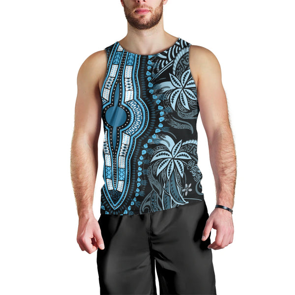 Polynesia Dashiki Men Tank Top Polynesia and Africa Traditional Special ...