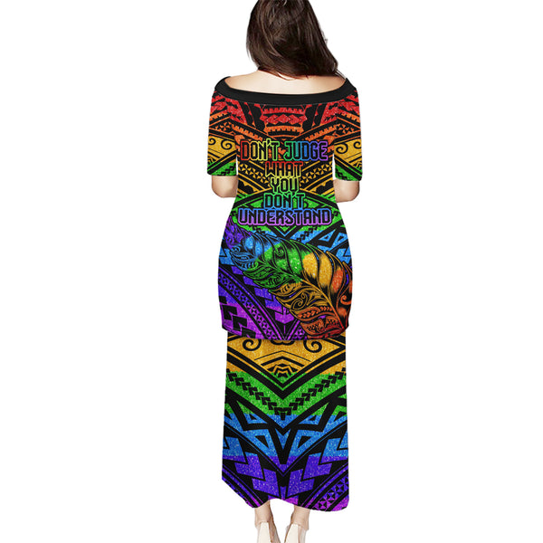 New Zealand LGBT Fern Heart Puletasi Dont judge What You Dont ...