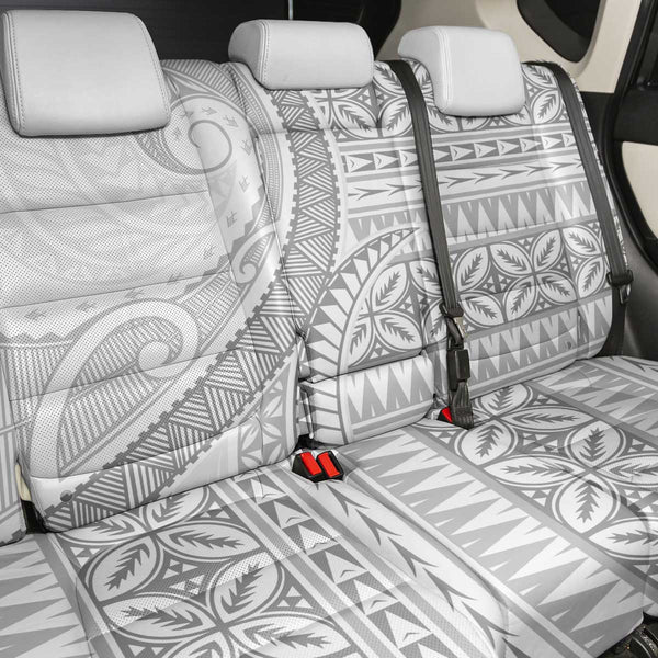 Polynesian White Sunday Back Car Seat Cover Lotu Tamaiti Melanesian ...