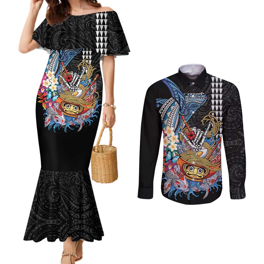 Personalized Japanese Koi Fish Ramen Couples Matching Mermaid Dress and ...