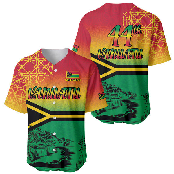 Hapi 44th Indipendens Dei Vanuatu Baseball Jersey Yumi 1980 with ...