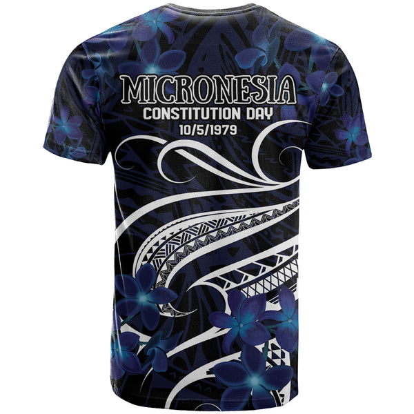 Micronesia Constitution Day T Shirt Since 1979 with Polynesian Hibiscus ...