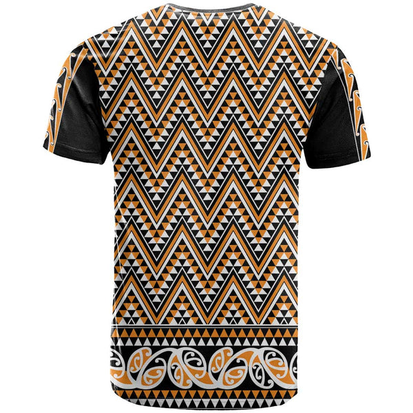 New Zealand Maori Niho Taniwha T Shirt Karaka Mangopare and Puhoro ...