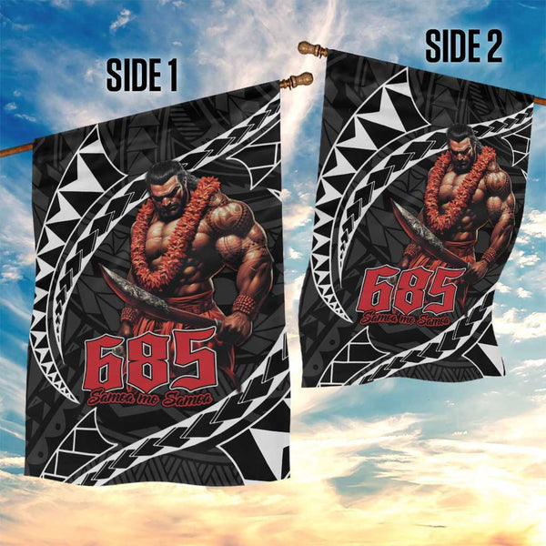 Samoan Pride Polynesian Tribal Warrior Garden Flag 685 Samoa Mo Samoa LT9