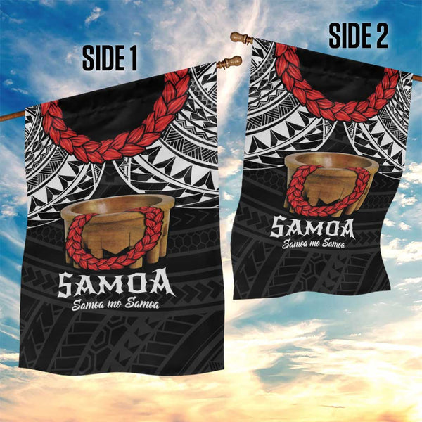 Samoan Tanoa Kava Bowl Ula Fala Garden Flag Polynesian Tribal Vibe LT9