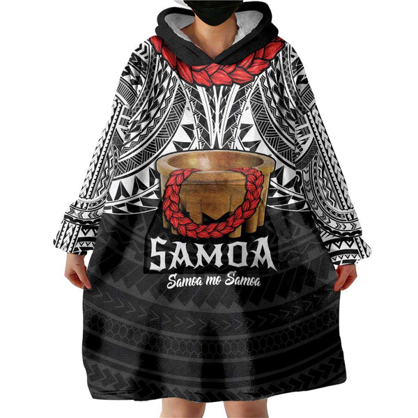 Samoan Tanoa Kava Bowl Ula Fala Wearable Blanket Hoodie Polynesian ...