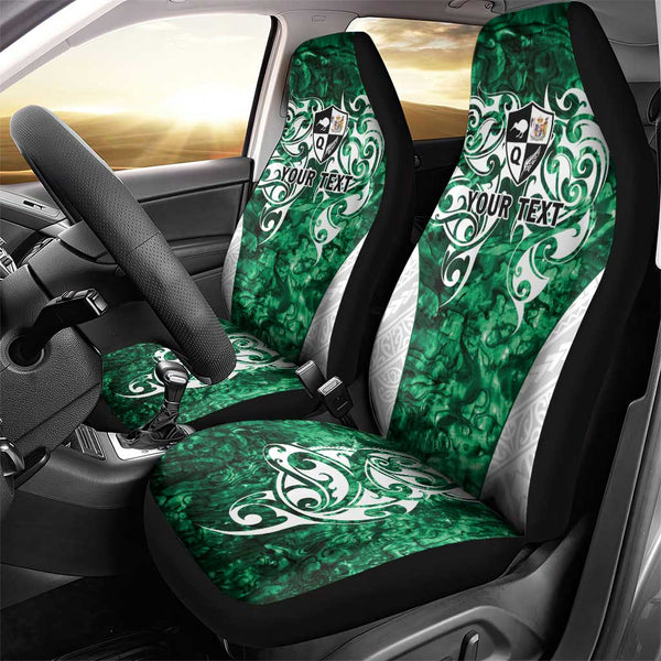 Queensland Maori Kiwi Personalised Car Seat Cover Kikirangi Papua Shell ...