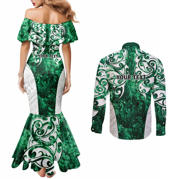 Queensland Maori Kiwi Personalised Couples Matching Mermaid Dress and ...