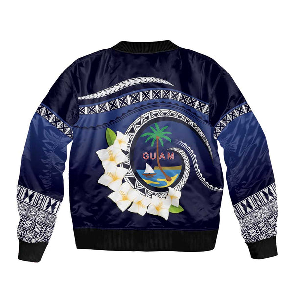 Hafai Adai Guam Guasalis Bomber Jacket Polynesian Tribal Pattern LT9