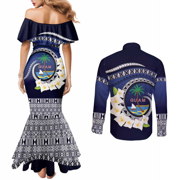 Hafai Adai Guam Guasalis Couples Matching Mermaid Dress and Long Sleeve ...