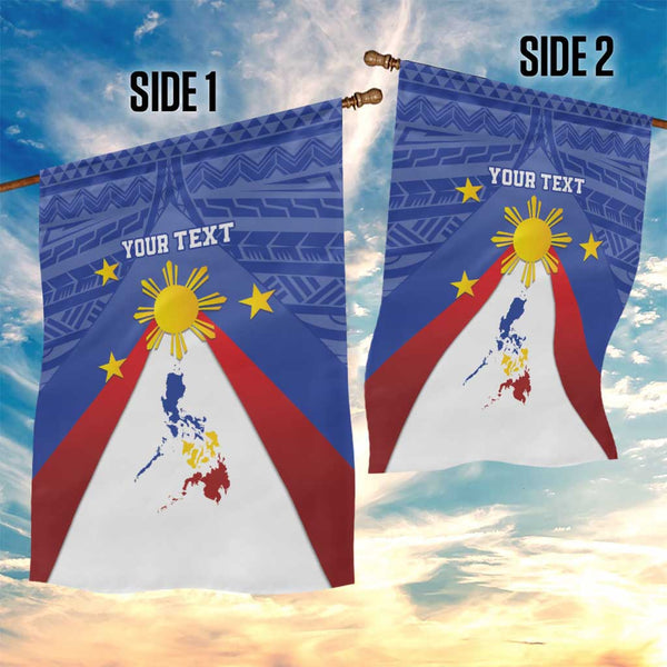 Personalized Pilipinas Eight-Rayed Sun Garden Flag Philippines Map With ...
