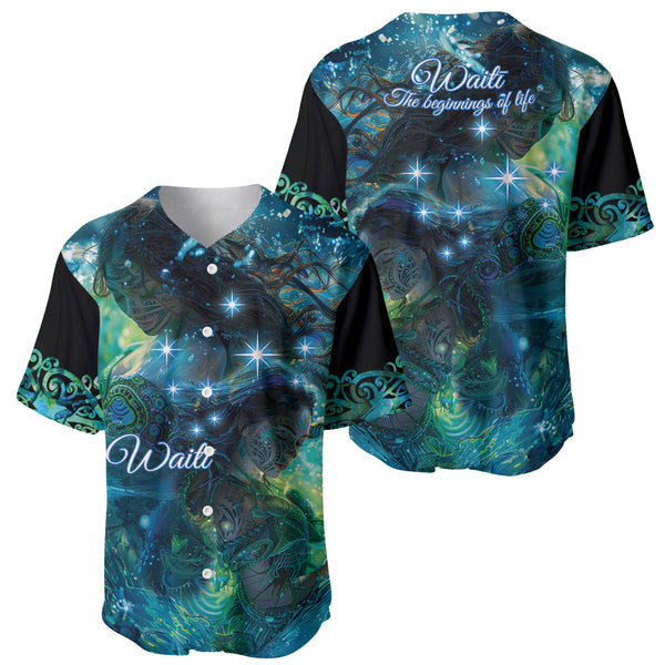 New Zealand Matariki Waiti Baseball Jersey The Beginnings Of Life LT9