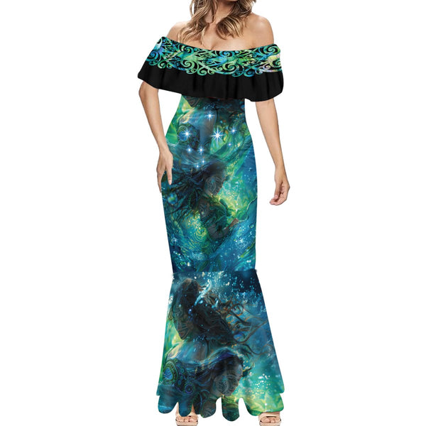 New Zealand Matariki Waiti Mermaid Dress The Beginnings Of Life LT9