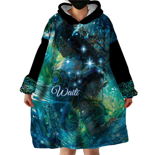 New Zealand Matariki Waiti Wearable Blanket Hoodie The Beginnings Of ...